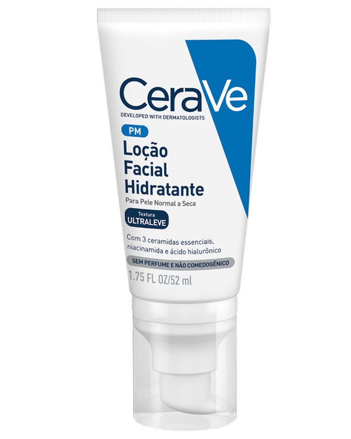 Hidratante facial para pele normal a seca 52ml | CeraVe